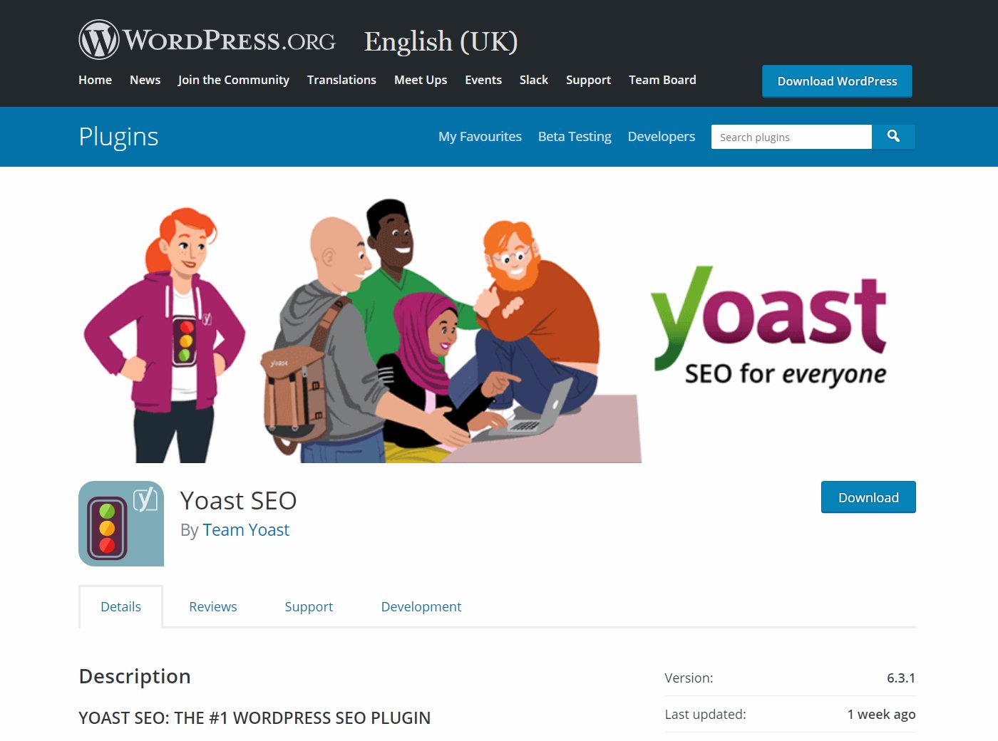 Yoast WordPress SEO Plugin